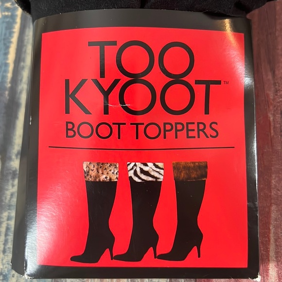 TOO KYOOT | Other | 744 Nwt Too Kyoot Boot Toppers Szm | Poshmark